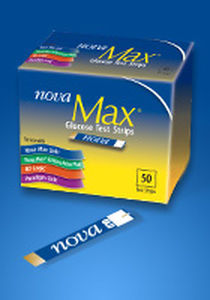 Diabete test strip - Nova Diabetes Care - blood glucose / blood