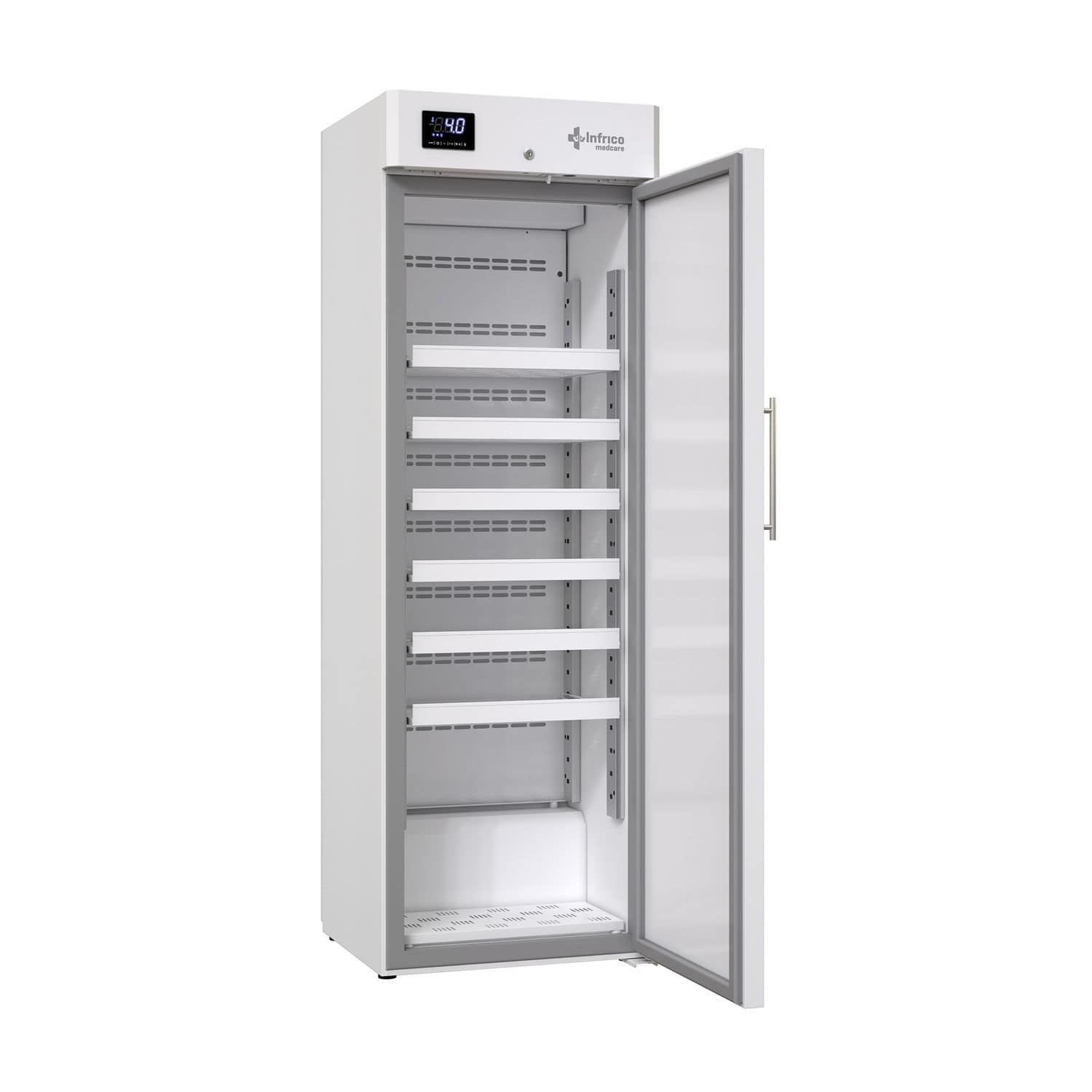 Pharmacy refrigerator - PER 37S - Infrico - cabinet / vertical / 1-door