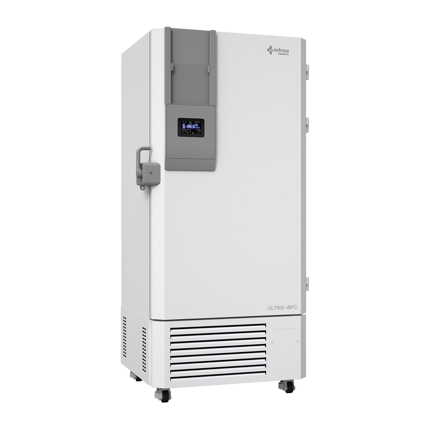 Laboratory freezer - ULT50086 - Infrico - cabinet / 1-door / with ...