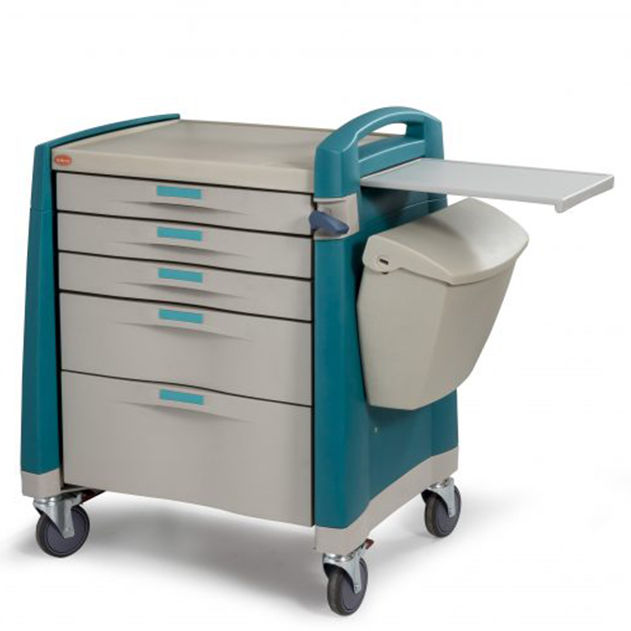 Emergency trolley - Dressing - BNT - hospital / dressing / waste