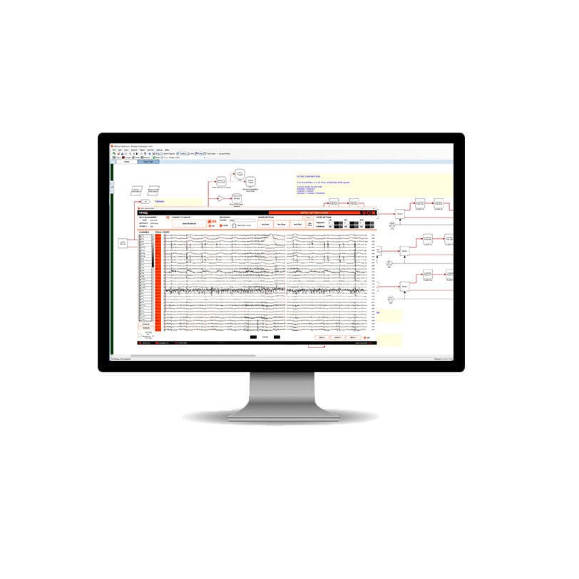 Acquisition web application - Polybench - TMSi systems - recording / import / for electrophysiology