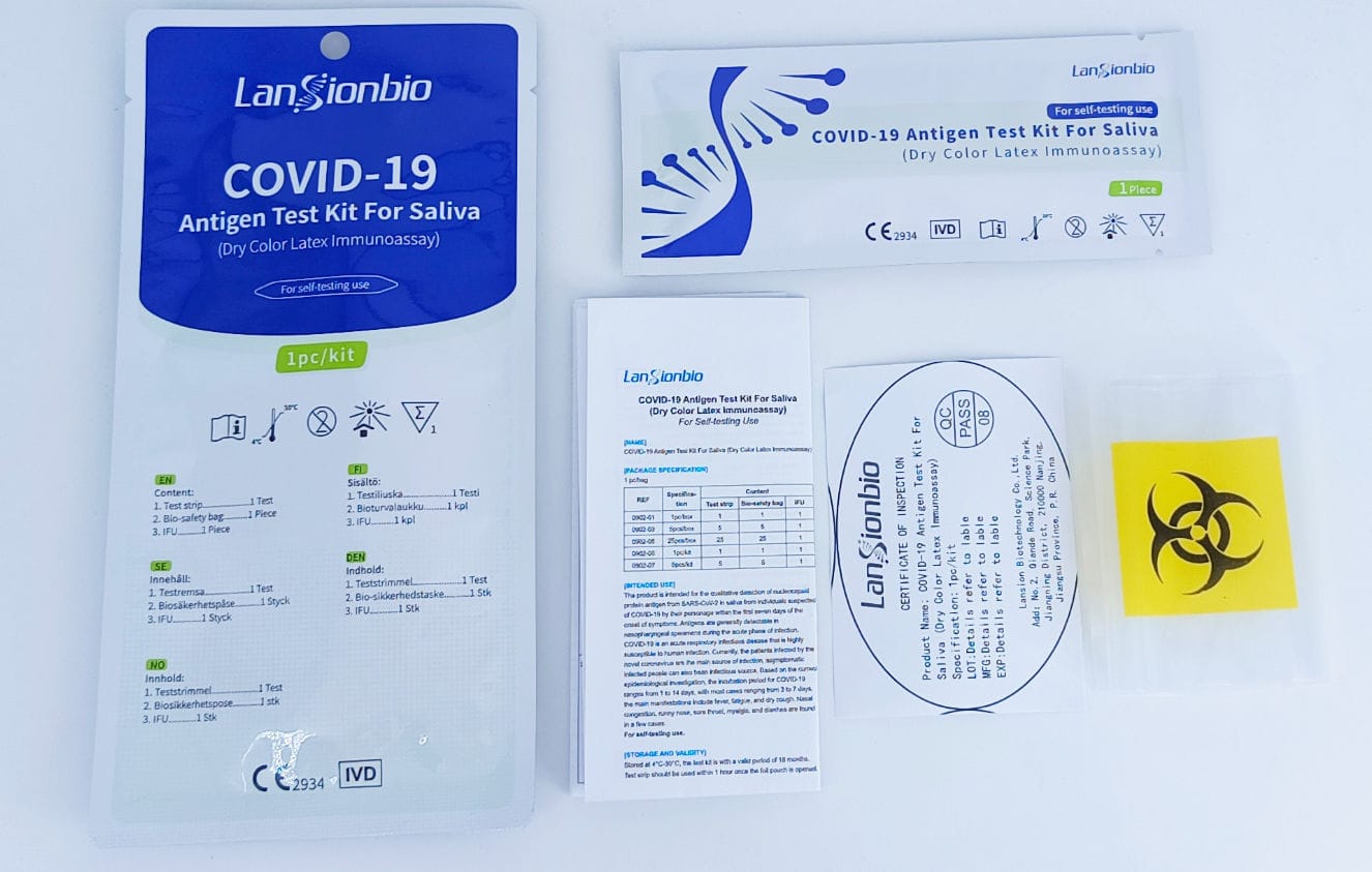 COVID-19 test kit - Lansion Biotechnology Co., Ltd - for antigens ...