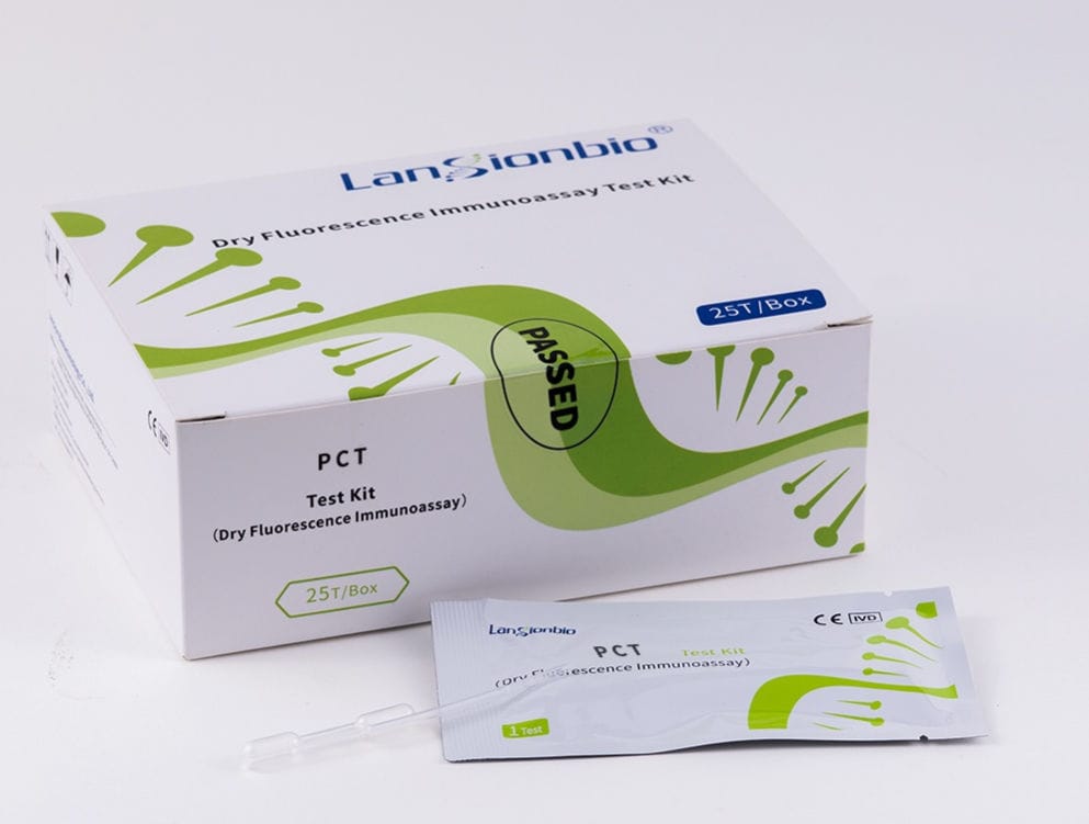 PCT test kit - Lansion Biotechnology Co., Ltd - sepsis / plasma ...