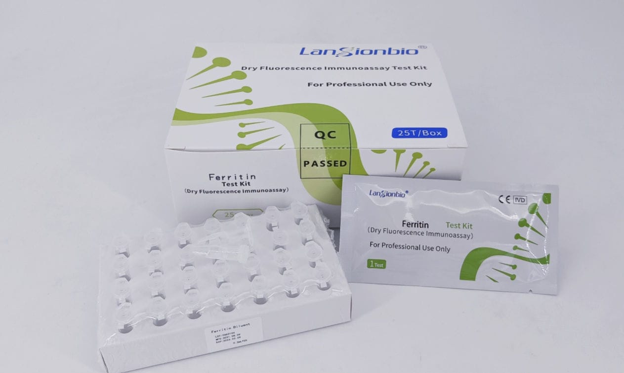 Ferritin test kit - Lansion Biotechnology Co., Ltd - for anemia / iron ...