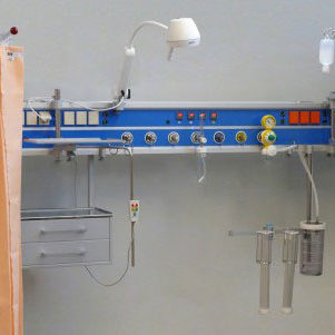 Wall-mounted bed head unit - LeoCon Group