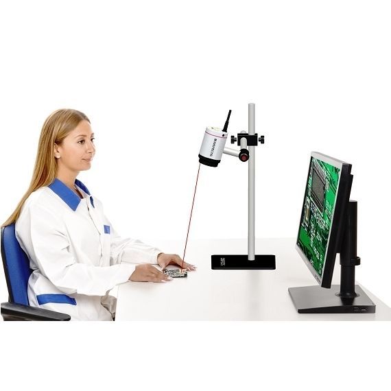 Optical microscope - HD-016-WD500 - Inspectis - inspection / laser / zoom