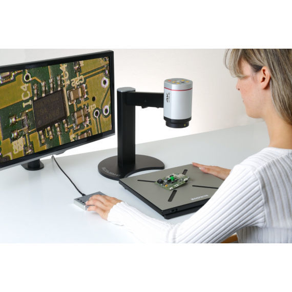 Optical microscope - HD-017 - Inspectis - digital / inspection / LED