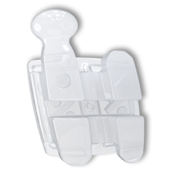 Ceramic orthodontic bracket - C-line™ - Biocetec Co., Ltd. - curved ...