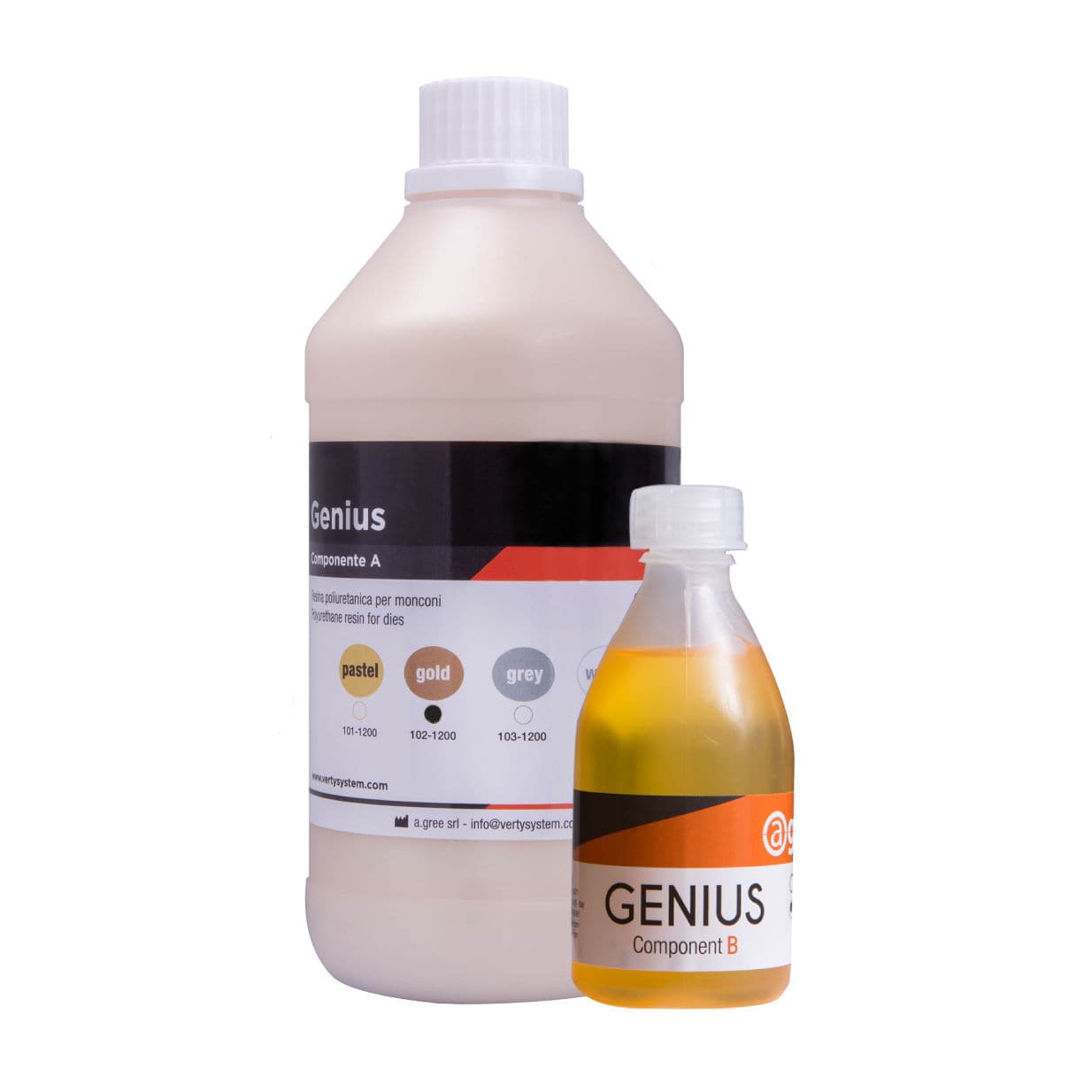 Polyurethane dental material - Genius - Vertysystem - A.Gree SRL - for dental restorations