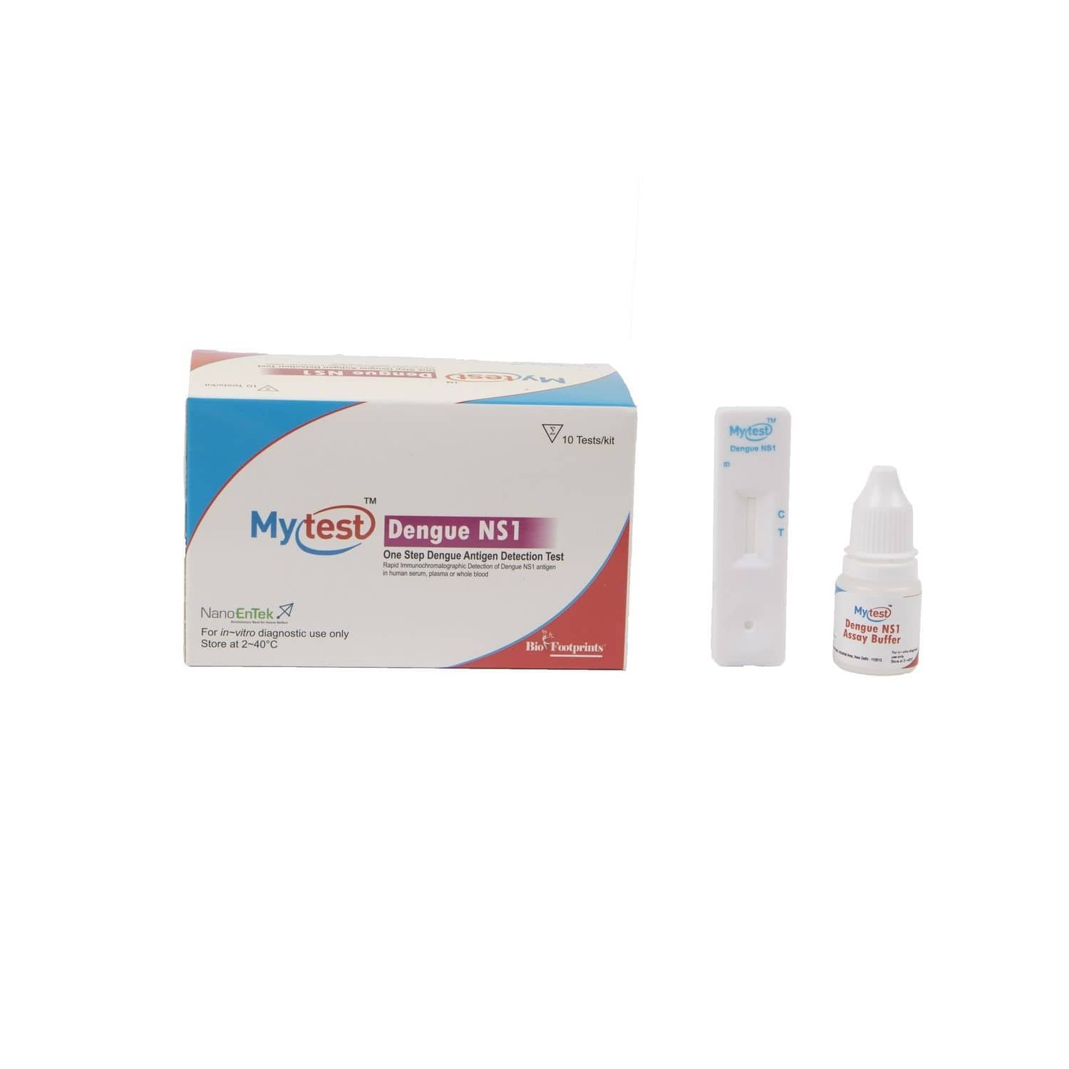 Dengue fever detection kit - Mytest - Biofootprints Healthcare Pvt Ltd ...