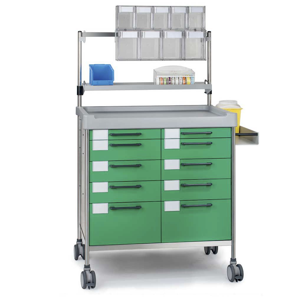 Emergency cart - car2021024 - C.A.M. Hospital - anesthesia / multi ...