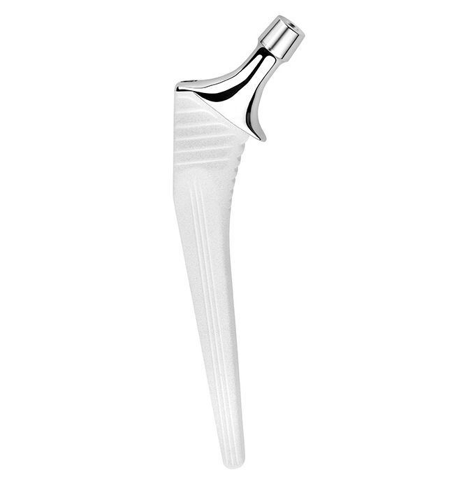 Cementless femoral stem - XO - Aston Medical