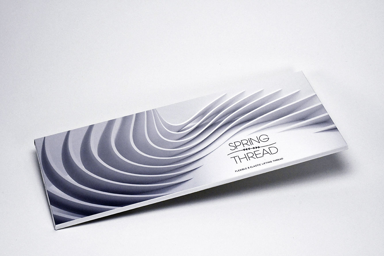 Permanent lifting thread - SPRING THREAD® - Spring Thread - notched