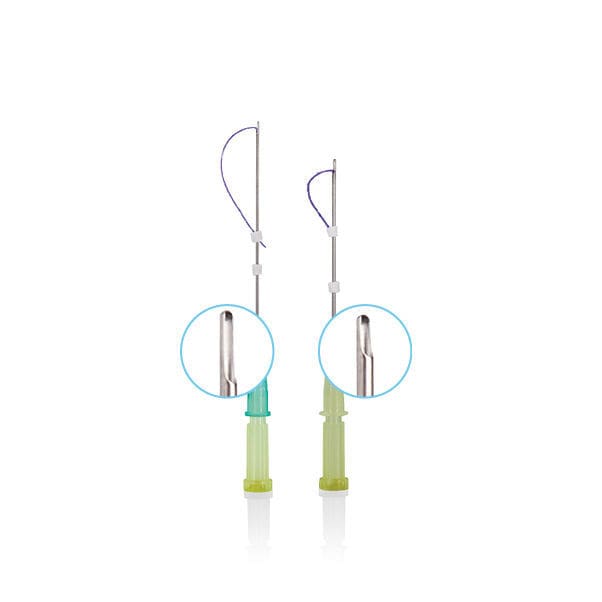 Resorbable lifting thread - Visu III - W&O medical esthetics - notched ...
