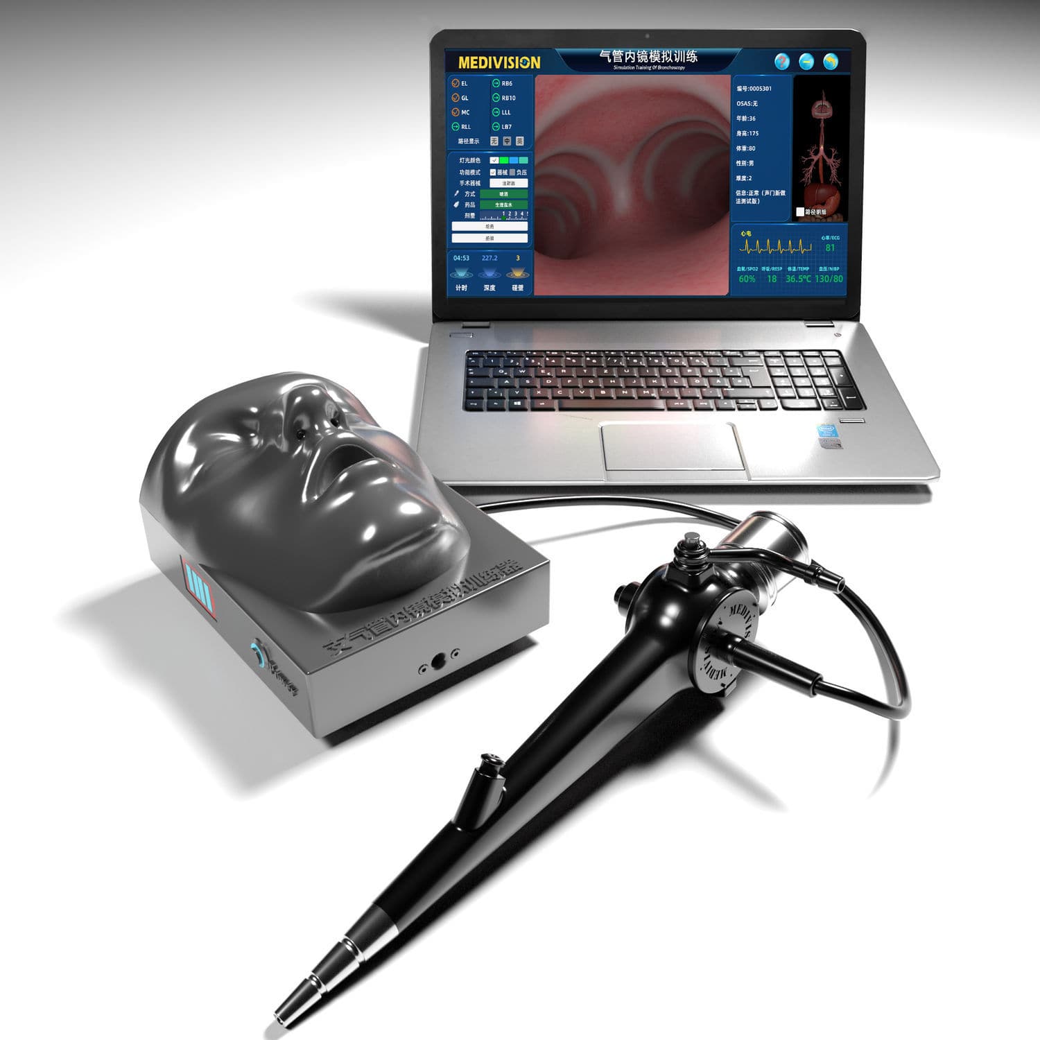 Bronchoscopy simulator - MV-A01 - Vimac - training / for general care