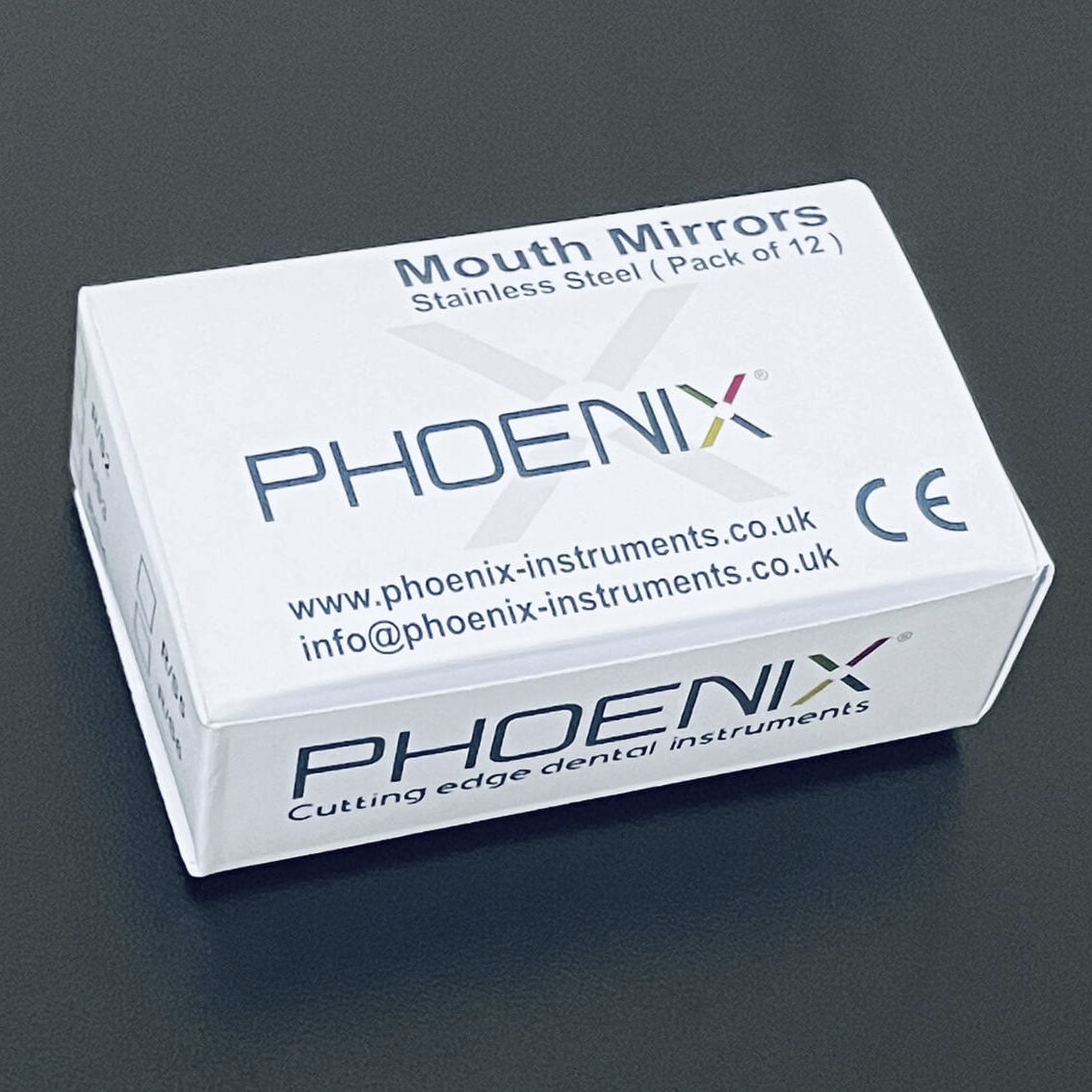 Dental mirror - Phoenix Instruments Limited - stainless steel