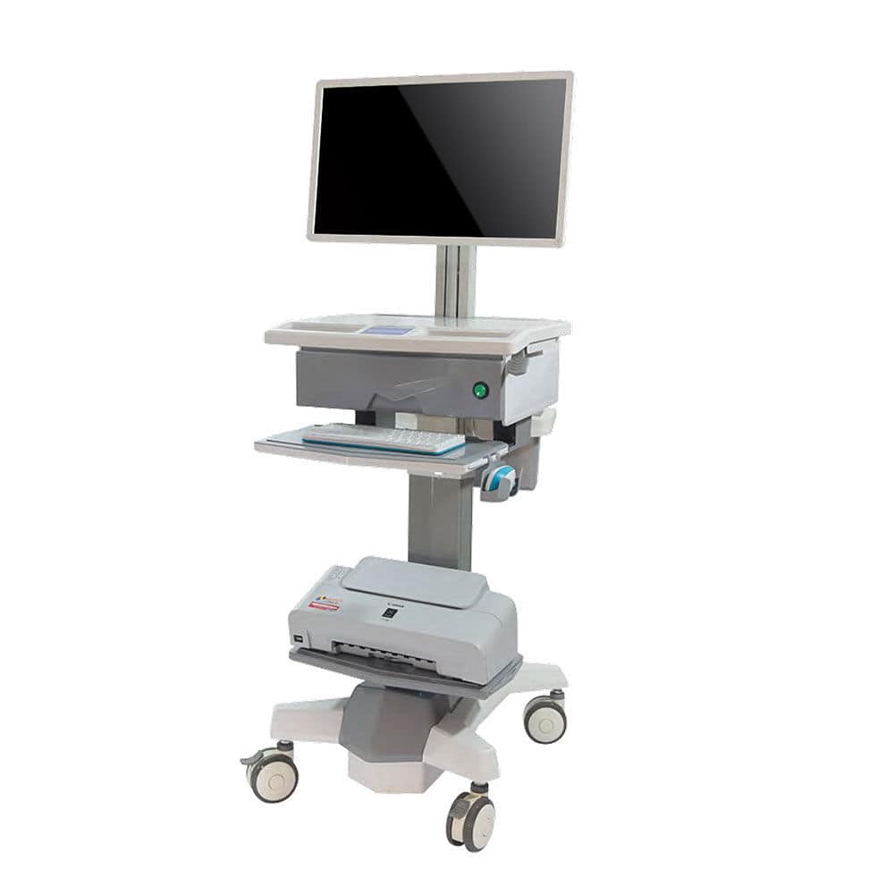 Medical computer trolley - FG-H-02 - Fangge Medical - mobile / secure ...
