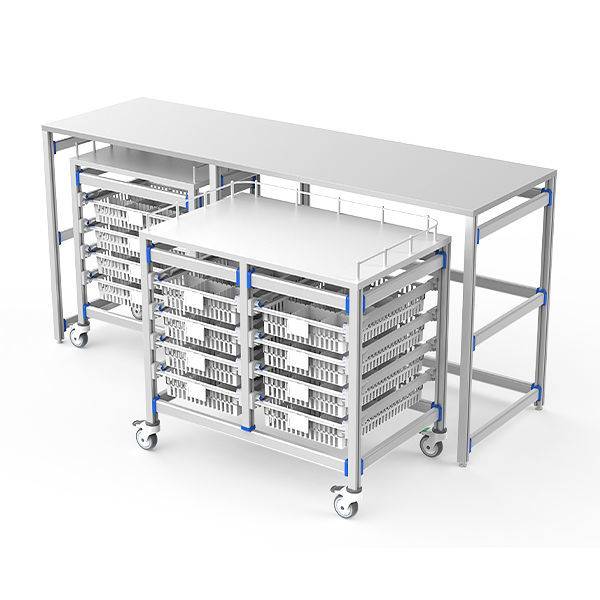 Operating room workstation - FG-PW-60/40/4F/02 - Fangge Medical - with ...