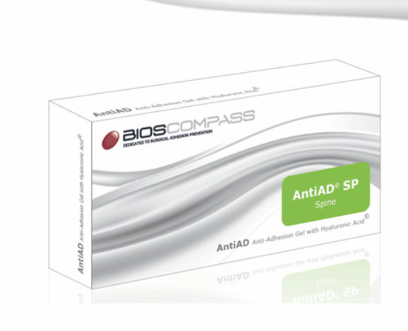 Gel adhesion barrier - AntiAD© SP - BiosCompass - spinal cord surgery