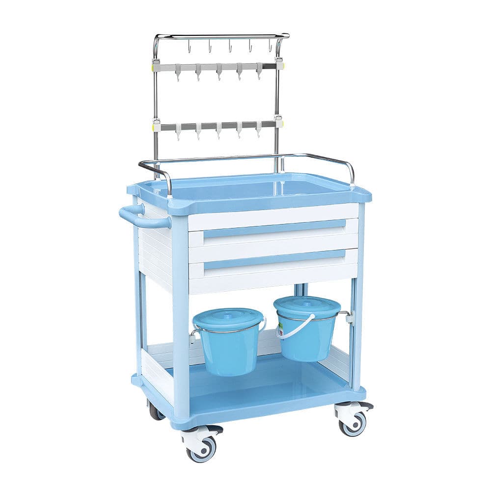 Medical trolley - HS-C-06 - Shandong HESOURCE Medical Equipment - for ...