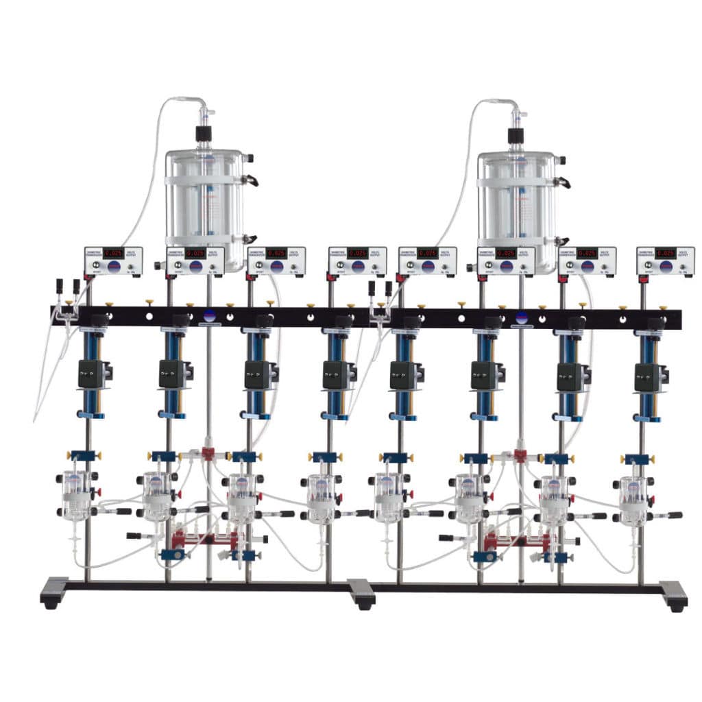 Tissue organ bath - Eight Channel - Radnoti - modular
