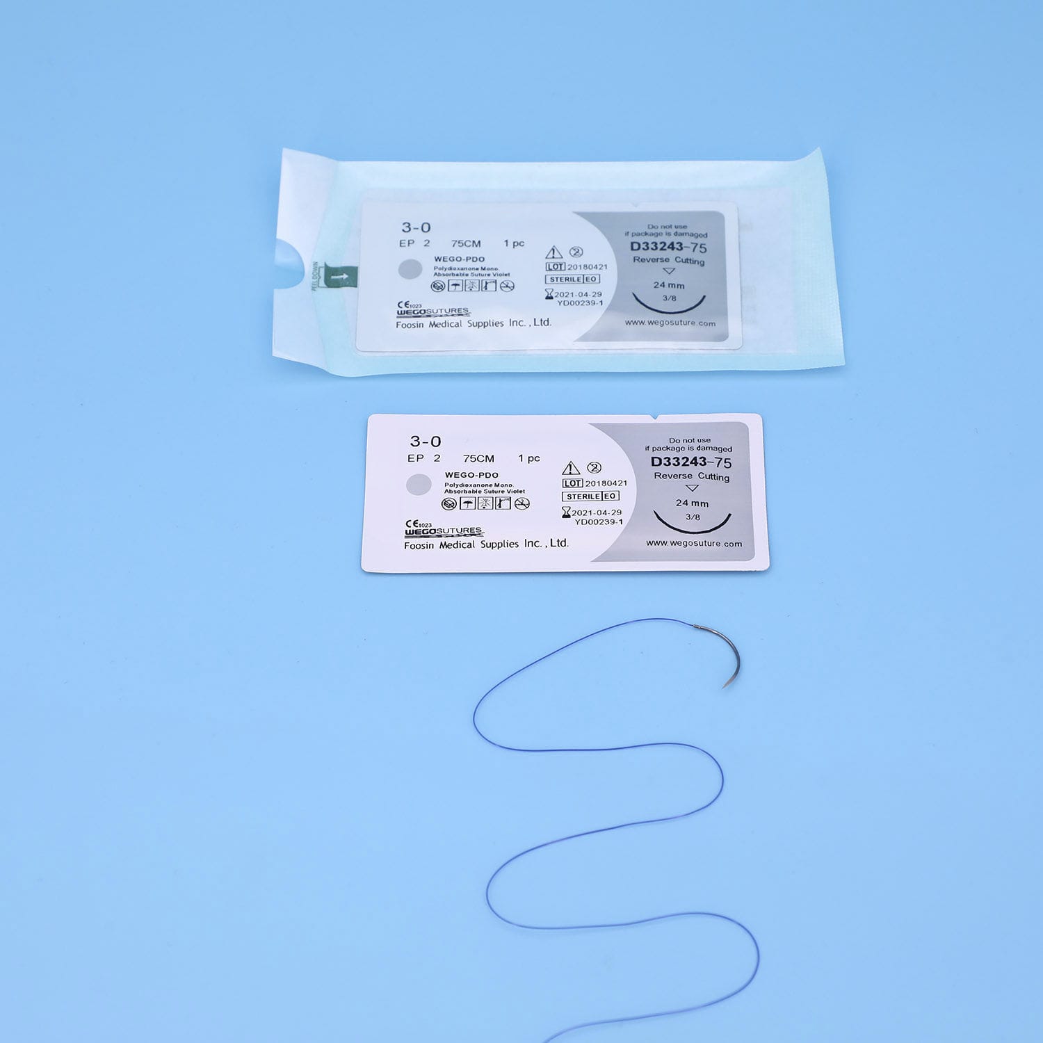 Absorbable suture thread - PDO - WEGO Medical - general surgery ...