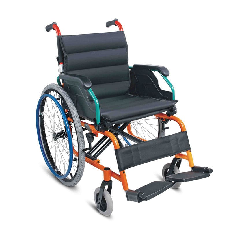 Manual wheelchair - WG980LA-30 - WEGO Medical - outdoor / with legrest ...