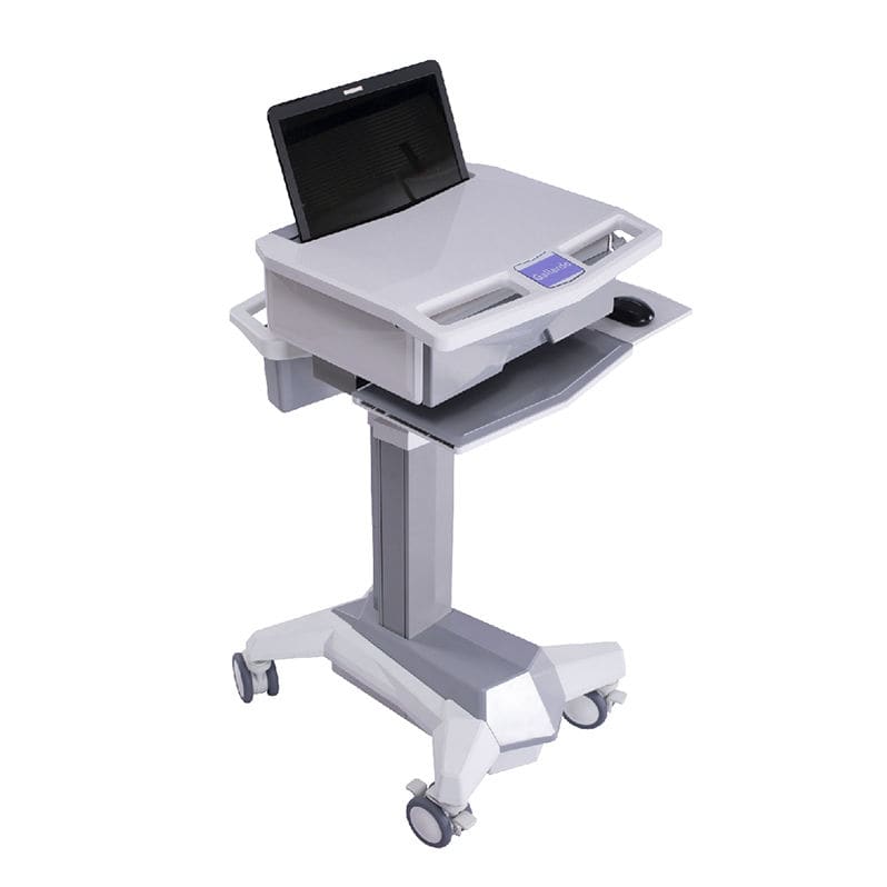 Height-adjustable computer cart - BB-00 - Fujian Secure Medical Technology