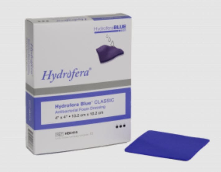 Non-adherent wound dressing - CLASSIC - Hydrofera Blue - antimicrobial