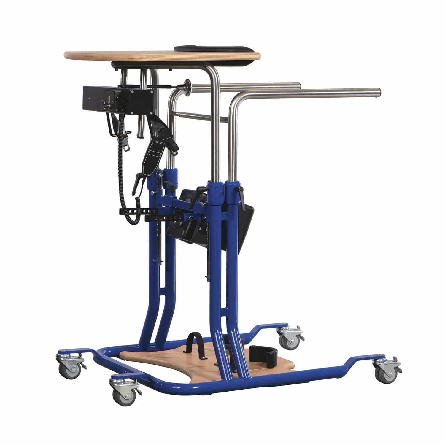 Adult standing frame - Levacare - ISKO Koch GmbH - on casters / height ...