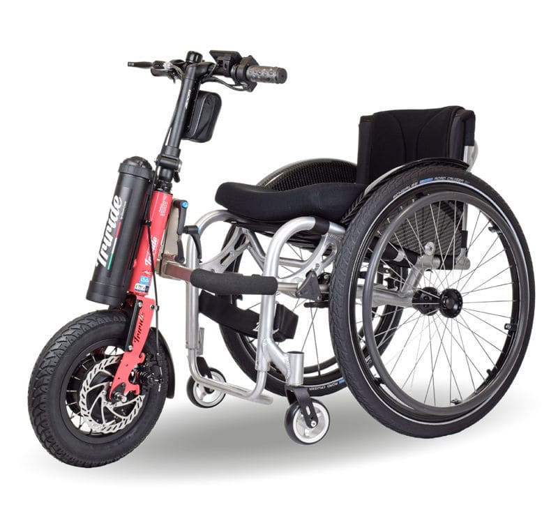 Electric wheelchair drive unit - FOLDABLE - Triride Italia - front
