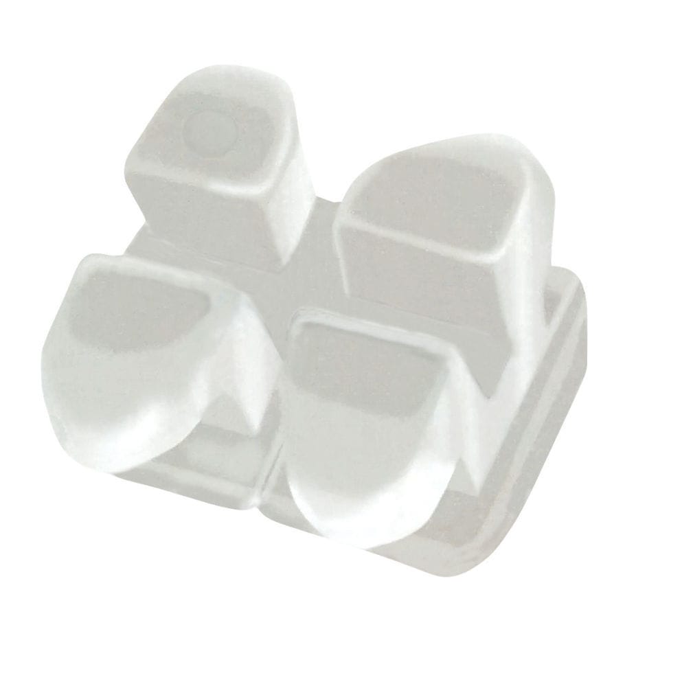 Ceramic orthodontic bracket - 117-308 - 3M Health Care - twin