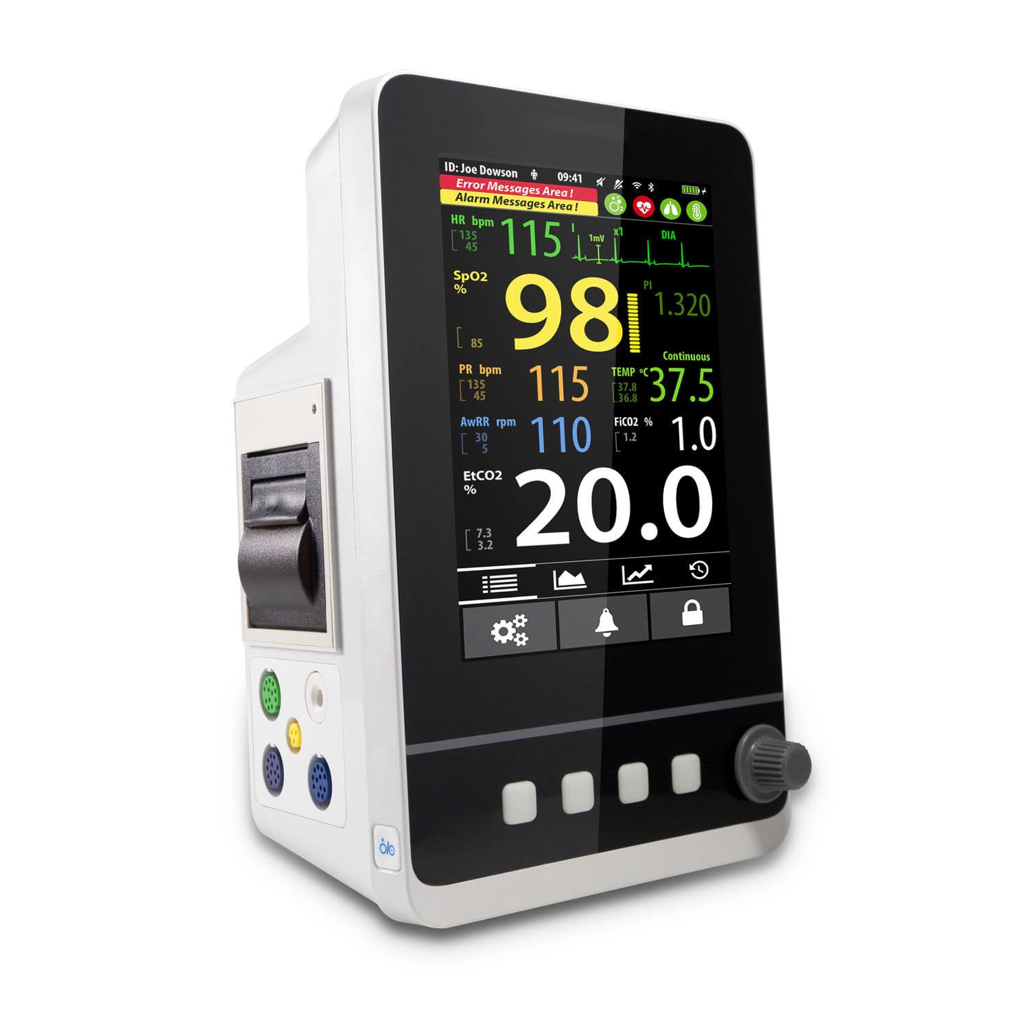 Portable patient monitor - VS800 - Shenzhen Witleaf Medical Electronics ...