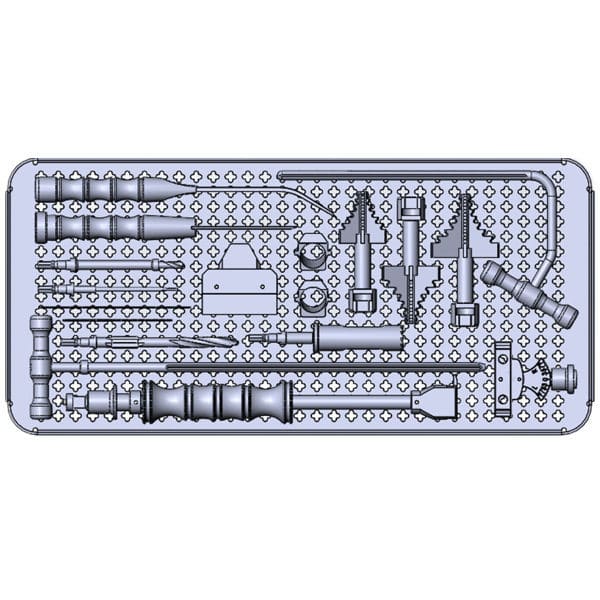 Knee arthroscopy instrument kit - SurgTech