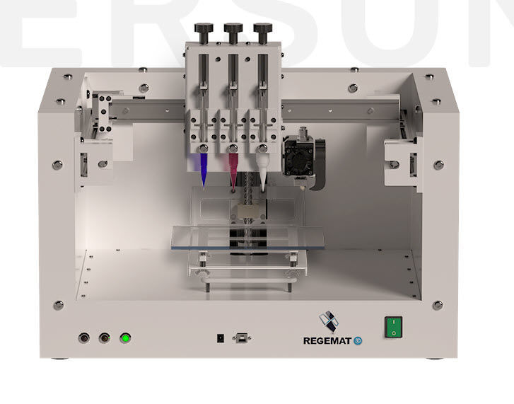 3D bioprinter - BIO V1 - Regemat3d.com - laboratory / FDM / modular