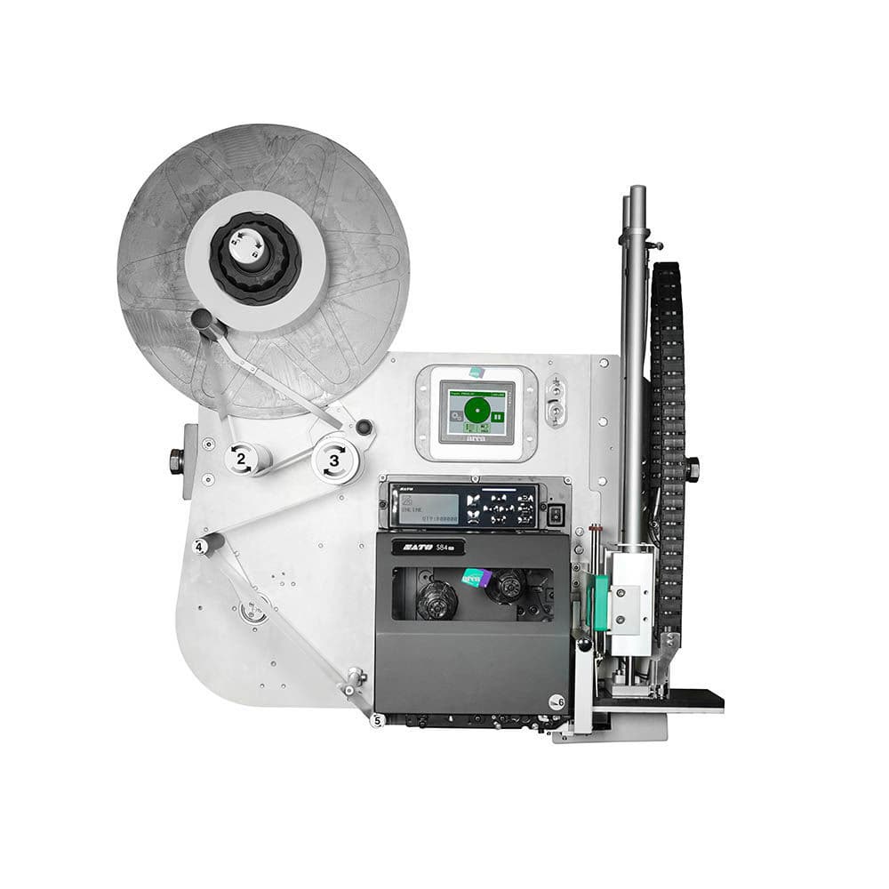 Inkjet label applicator printer - LINERLESS S 4.0 - ARCA LABELING AND ...
