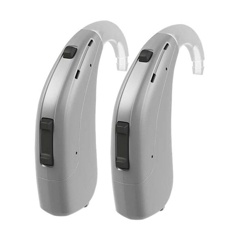 BTE hearing aid - Volta HP - Audio-Service - telecoil / beige / brown