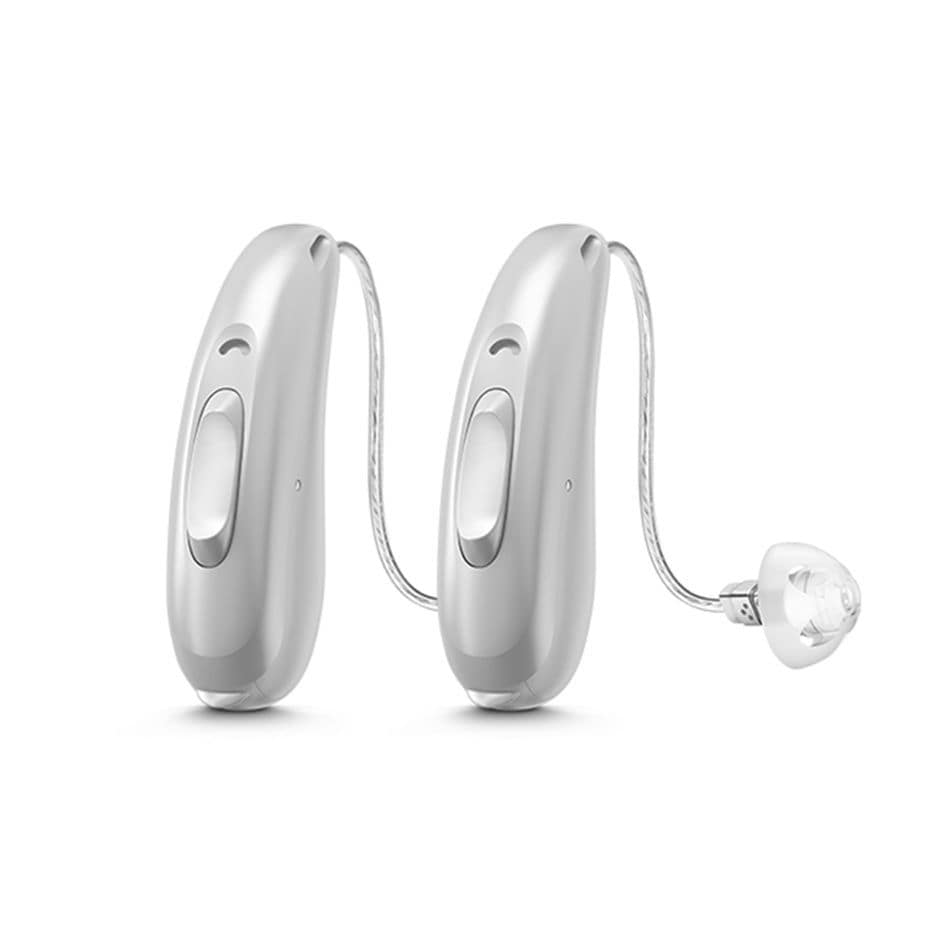 RIC hearing aid - Mood G6 - Audio-Service - telecoil / beige / brown