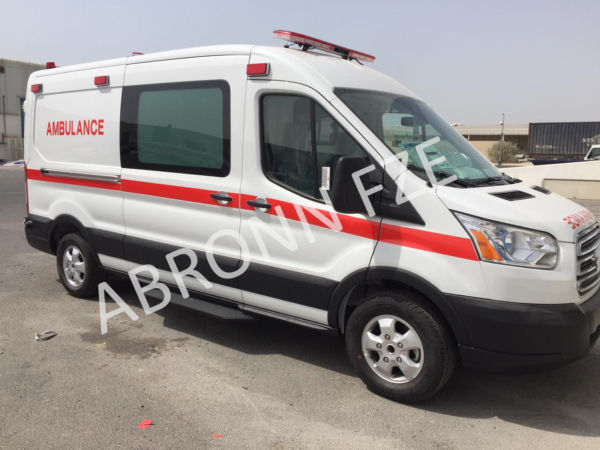 Van ambulance - Abronn - with oxygen therapy