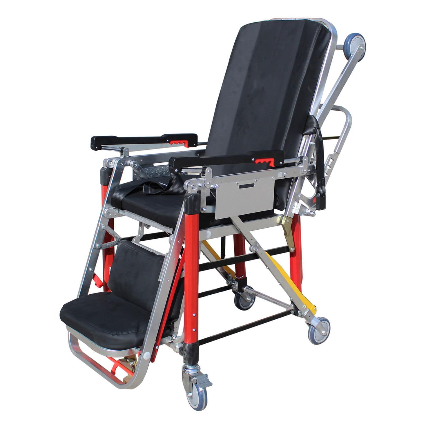 Manual stretcher chair - STH030 - Abronn - folding / 3-section / on casters