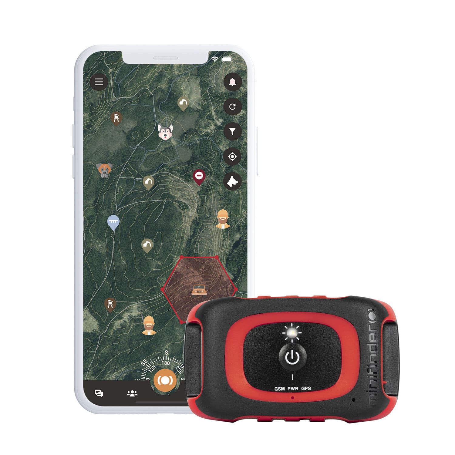 GPS localization system - Rex - MiniFinder Sweden - for animals ...