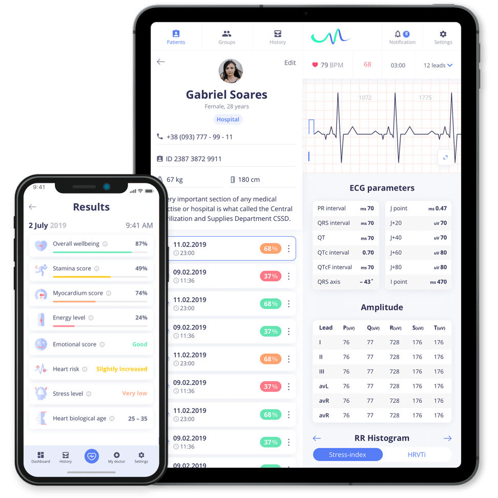 Analysis software - Cardiolyse - management / reporting / for control