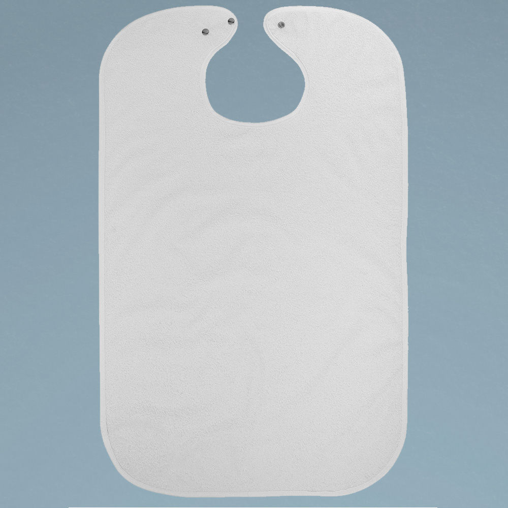 Reusable medical bib - 2105086 - Textiles Rumbo - adult / white