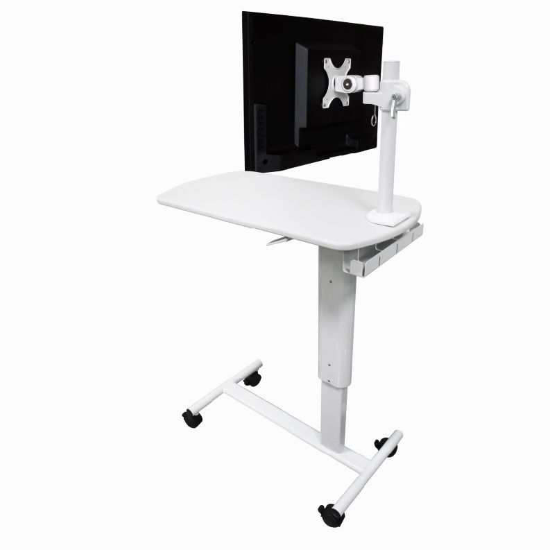 Height-adjustable computer cart - 934AA - Diwei Industrial Co., Ltd.
