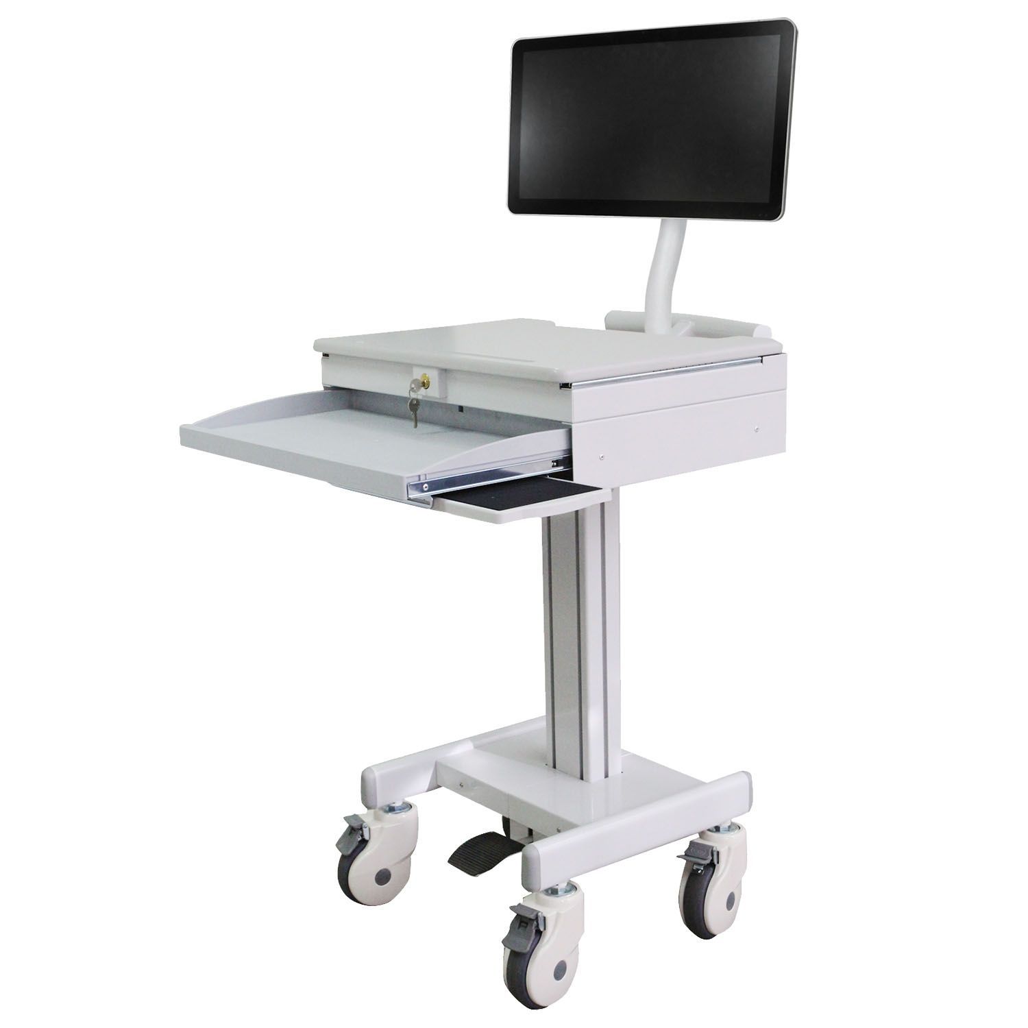 Height-adjustable computer cart - 901MA - Diwei Industrial Co., Ltd ...