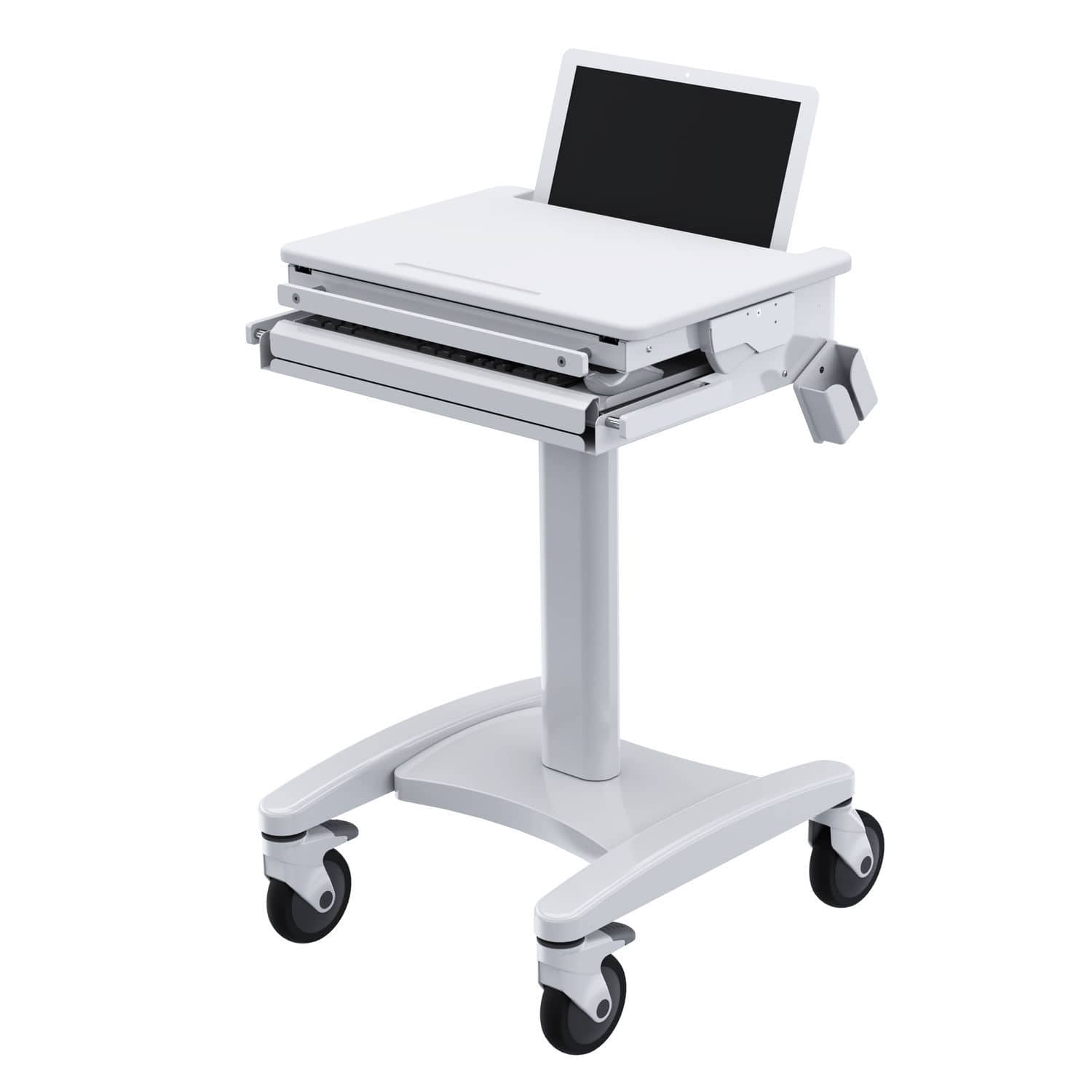 Computer cart with drawer - 9080A - Diwei Industrial Co., Ltd.