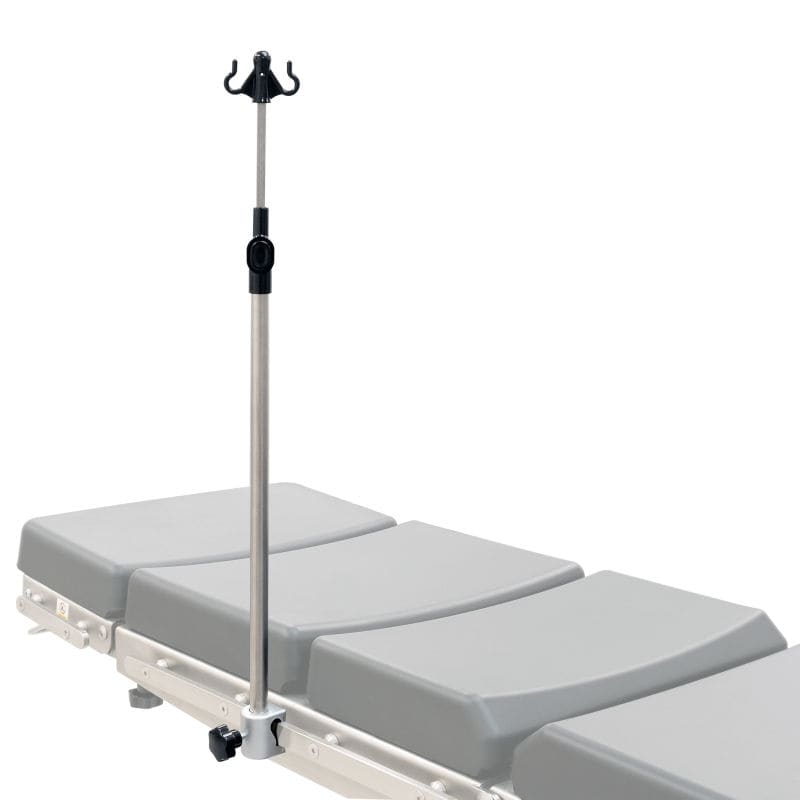 Table-mounted IV pole - OT60.05 - Inspital Medical Technology - 2-hook ...