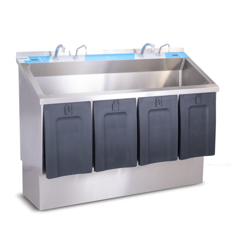 Medical sink - SK60.20 - Inspital Medical Technology - 3-station ...
