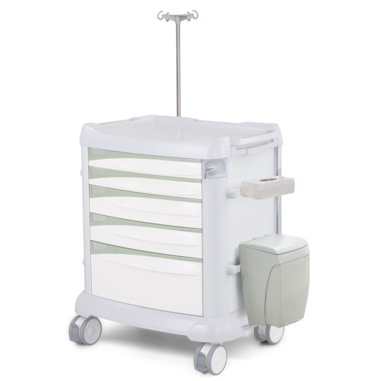 Medical trolley - AB10.20 - Inspital Medical Technology - stainless ...