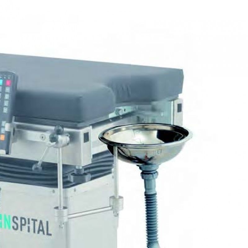 Surgery table-mounted surgical basin stand - OT60.13 - Inspital Medical ...